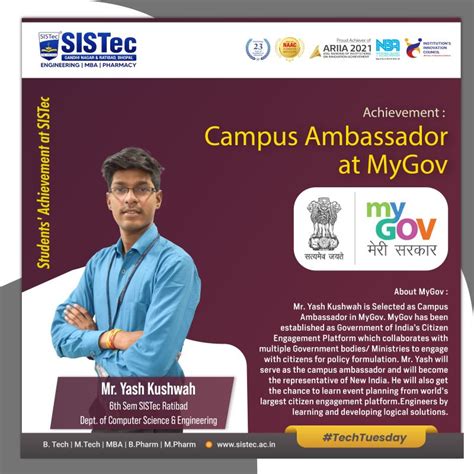 Sagar Institute Of Science Technology And Research Sistec R On Linkedin Techtuesday