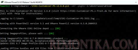 Добавляем драйвера в установочный образ Vmware Esxi РЕМОНТКА