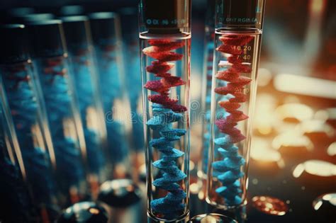 Decoding The Secrets Of Human Dna Illustrations Ai Generated Stock