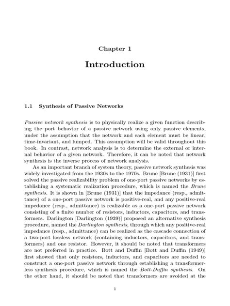 2019 Introduction Pdf Passivity Engineering Matrix Mathematics