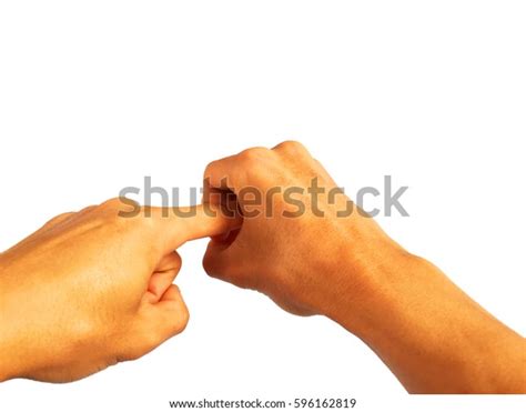 Show That Hand Gesture Sex Stock Photo 596162819 Shutterstock