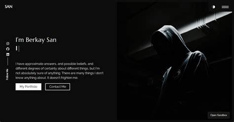 React Portfolio Codesandbox