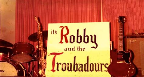 Robby And The Troubadours 1963 The Stage Set Up For Robby And Flickr