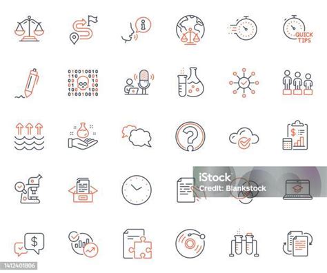 교육 아이콘 세트 화학 플라스크 치안 판사 법원 및 타이머 웹 요소로 아이콘이 포함되어 있습니다 웹 사이트 앱 벡터의 경우 0명에 대한 스톡 벡터 아트 및 기타 이미지