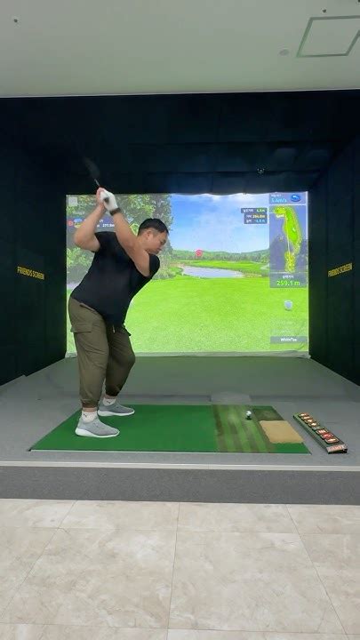 프렌즈스크린 파4 원온 도전 방향과 거리가 오바라니 골프 제주골프 스크린골프 프렌즈스크린 타이틀리스트 Youtube