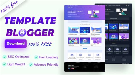 Template Blogger Premium Free Download Gratis Youtube