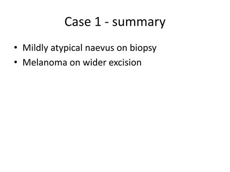 Partial Biopsies Of Melanocytic Lesions Ppt