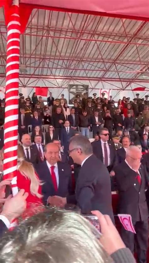 Cumhurbaşkanı Tufan Erhürman Ve Eşi Nilden Bektaş Erhürman Kktcnin 42nci Kuruluş Yıl Dönümü