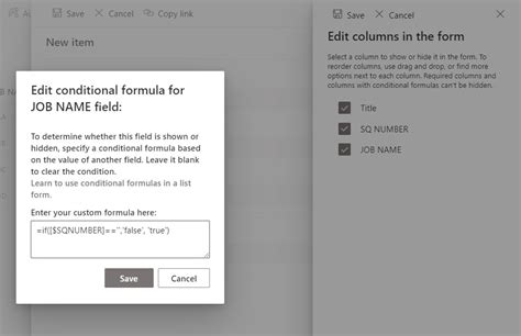 unhide a field when text is entered into another microsoft qanda