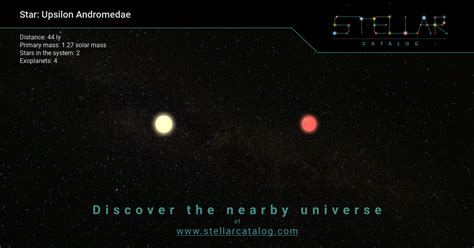 upsilon andromedae stellar catalog