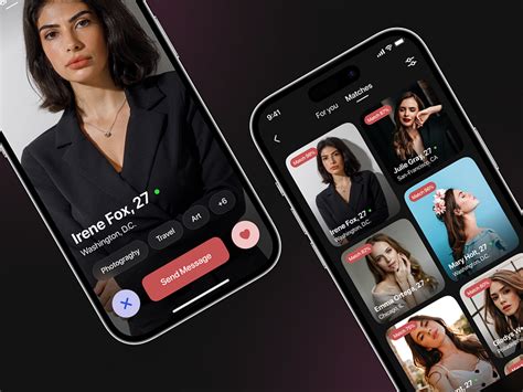 Dating App Ui By Ronas It Ui Ux Team On Dribbble