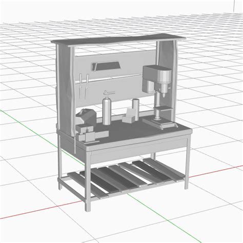Stl File Workbench Level 2 Rust 🎚️ ・3d Print Object To Download・cults