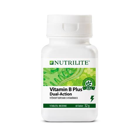 Nutrilite Vitamín B Plus Aktívny životný štýl Doplnky Výživy Nutrilite