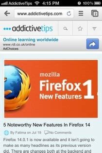 Add A Refresh Stop Button To The Address Bar In Chrome For Iphone
