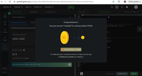 Rokkam Lavanya On Linkedin Codingchallenge Geeksforgeeks