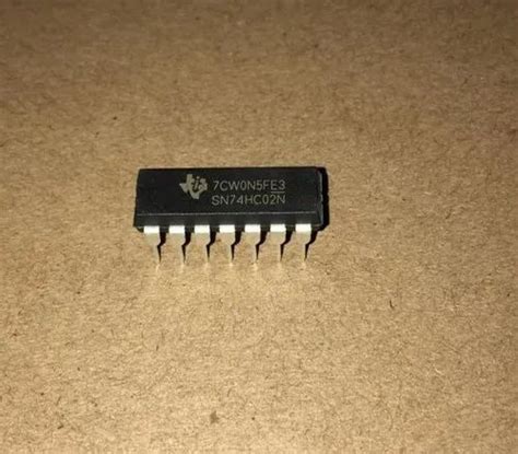 14 Pins Dip Sn74hc02n Ti Nor Gates For Electronics At Rs 14 50 Piece