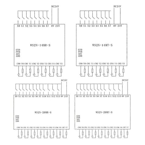 Portable Plc Industrial Control Board Programmable Logic Controller Relay Automation Supplies