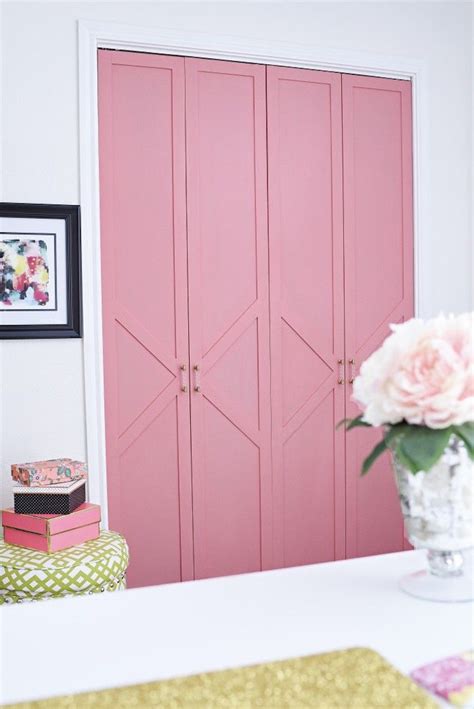 12 Amazing Colorful Interior Door Ideas Diy Closet Doors Closet Door
