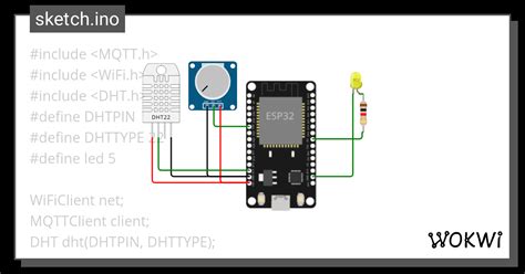 Belajar Mqtt Wokwi Esp32 Stm32 Arduino Simulator