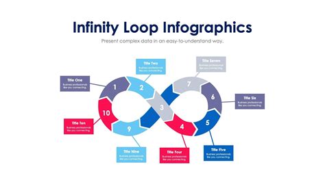 infinity loop slide infographic template s03042405 infografolio