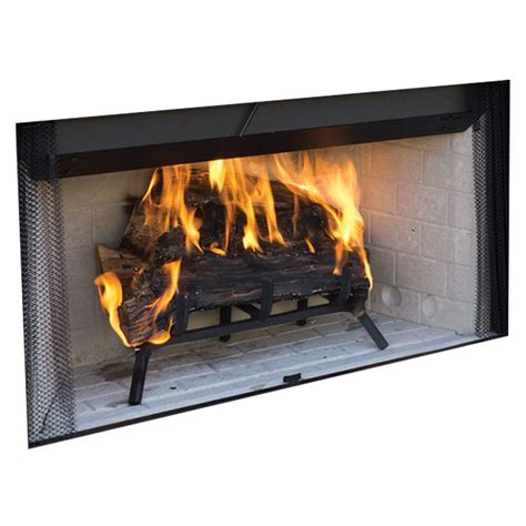 Superior Wrt3000 Traditional Radiant Wood Burning Fireplace With White