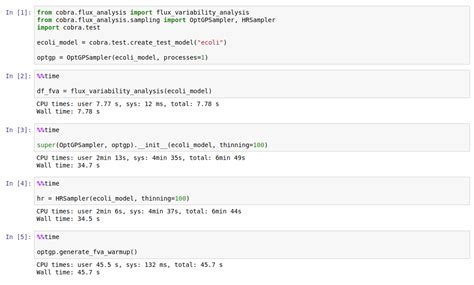 Parallelize Warmup Point Generation In Sampling Issue Opencobra Cobrapy Github