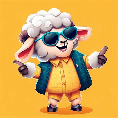 خروف العيد عيد مبارك وخروف سعيد Gambar Gratis Di Pixabay Pixabay