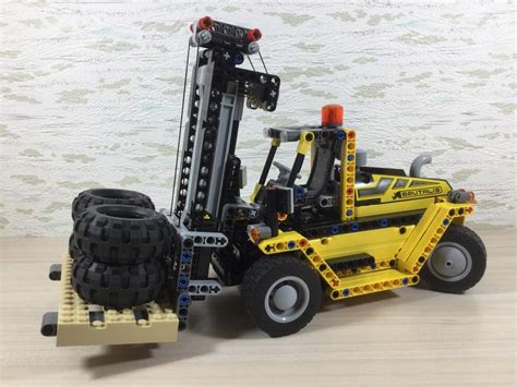 Lego Moc Technic Forklift By Sertula2 Rebrickable Build With Lego