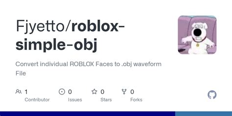 Github Fjyettoroblox Simple Obj Convert Individual Roblox Faces To Obj Waveform File