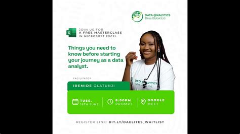 Excel Masterclass Understanding Data Analytics — Daelites Masterclass Camanda Academy