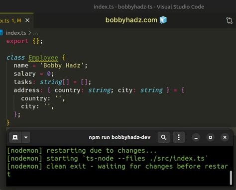 Property Has No Initializer And Is Not Definitely Assigned In The Constructor Bobbyhadz