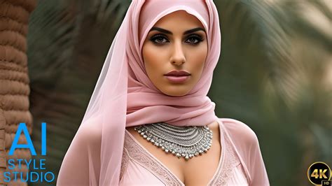 Ai Art Lookbook Girl Video Of Arab Beauty With Hijab ｜ A Fusion Of Tradition And Technology