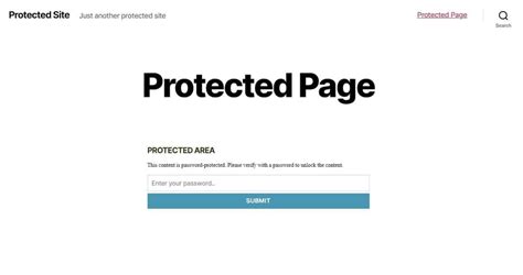 How To Customize A Password Protected Page In Wordpress Rtalfa