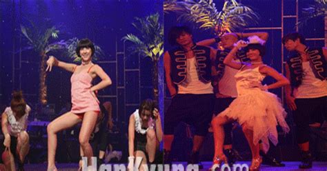 서인영 김정은의 초콜릿서 눈썹춤 비법 전수