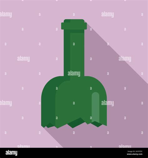 Edge Of Broken Glass Stock Vector Images Alamy