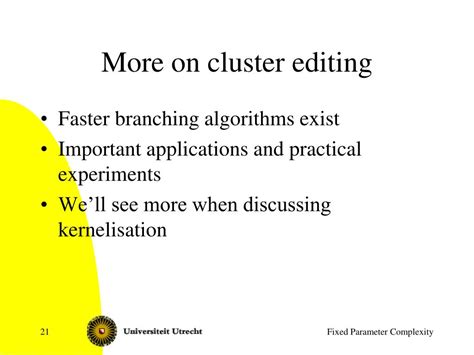 Ppt Fixed Parameter Complexity Powerpoint Presentation Free Download