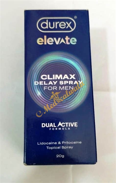 Durex Elevate Climax Delay Spray For Men Emedicalwala