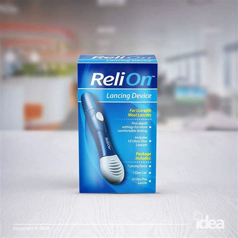 Relion Lancing Device Ultimate Diabetes Care Guide With 10 Ultra Thin