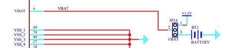 stm32 vbat外围电路接法详解 备用电源（纽扣电池） vbat怎么接电源 csdn博客