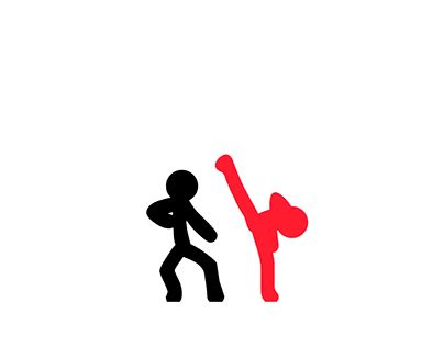 Stickman Fight 2d Animation Projects Photos Videos Logos
