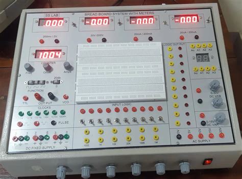 Digital And Analog Breadboard Trainer For Laboratory Model Name Number Ssli Bbs Fg At Rs