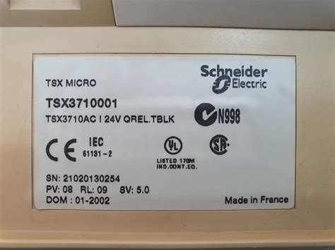 TELEMECANIQUE MODICON TSX MICRO TSX3710001 Polar Makina Endüstriyel Elektronik Otomasyon