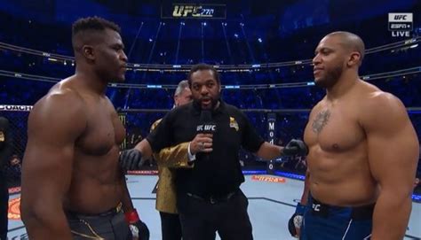 Ufc 270 Results Francis Ngannou Defeats Ciryl Gane Highlights