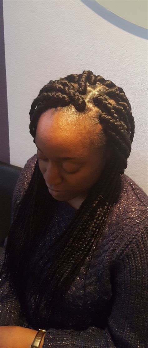 Pin By Tip Top Salon On Single Plaits Single Plaits Plaits Hair Styles