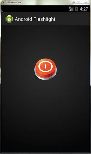 android flashlight application tutorial javapapers