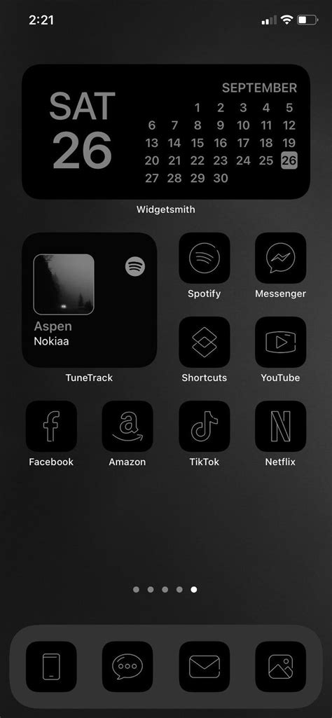 72 Premium Ios 14 App Icons Black Iphone App Icons Etsy Artofit