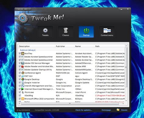 Tweak Me Personalize e faça manutenção do Windows