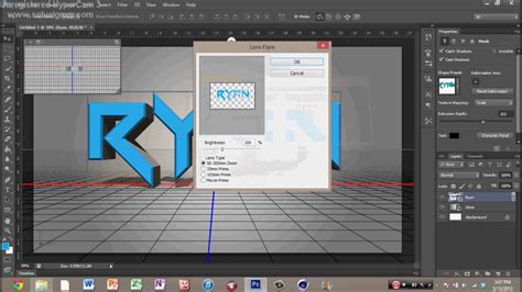 How To Make 3D Text In Photoshop CS6 HD YouTube