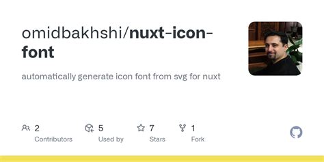 GitHub Omidbakhshi Nuxt Icon Font Automatically Generate Icon Font From Svg For Nuxt