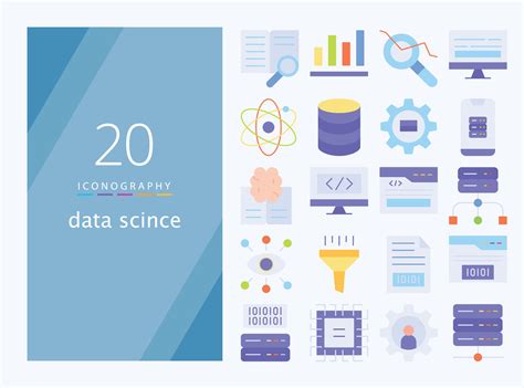 Data Science Flat Icon For Download 25910350 Vector Art At Vecteezy